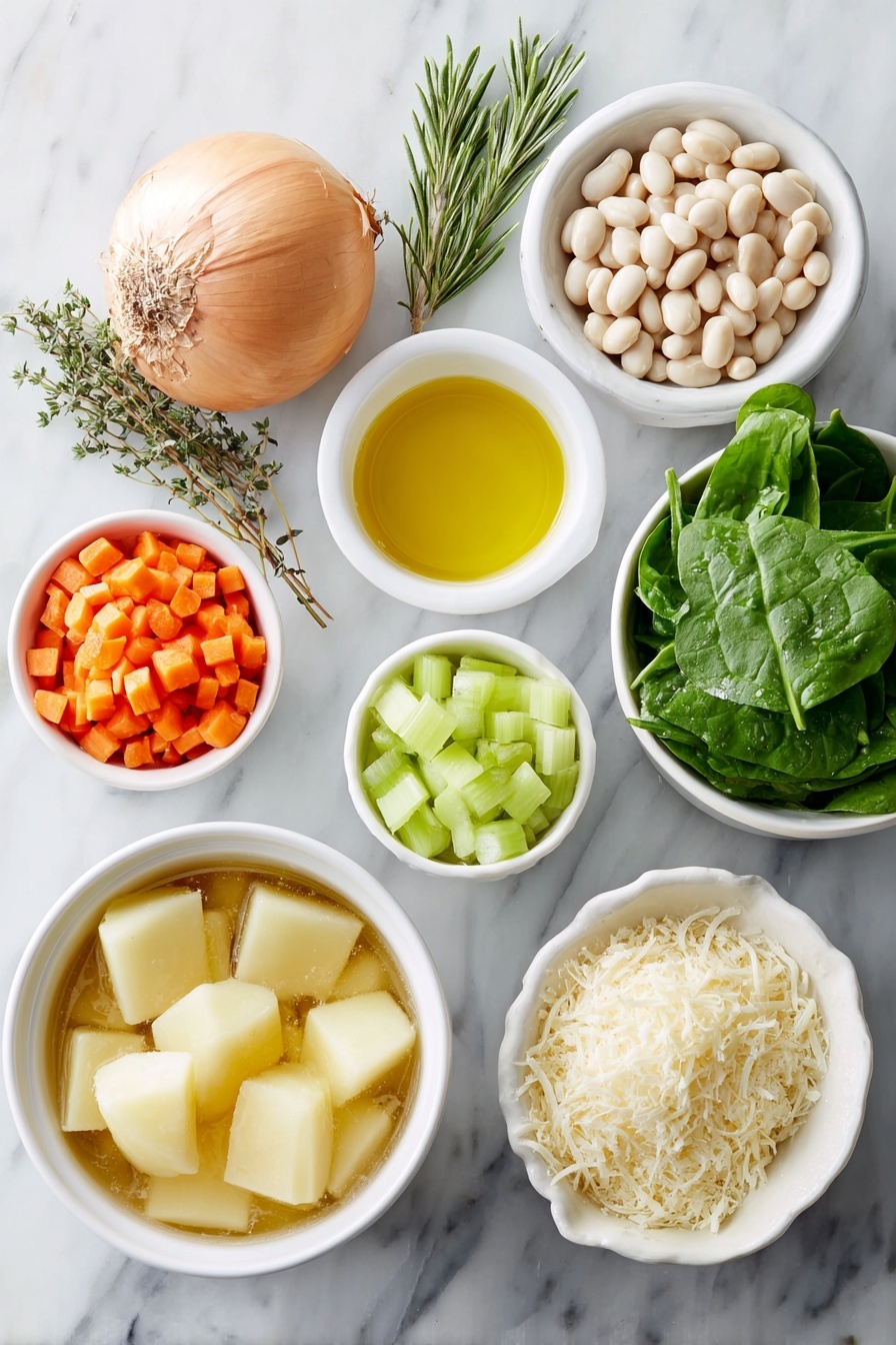 Creamy White Bean Soup with Spinach - Cozy & Nourishing